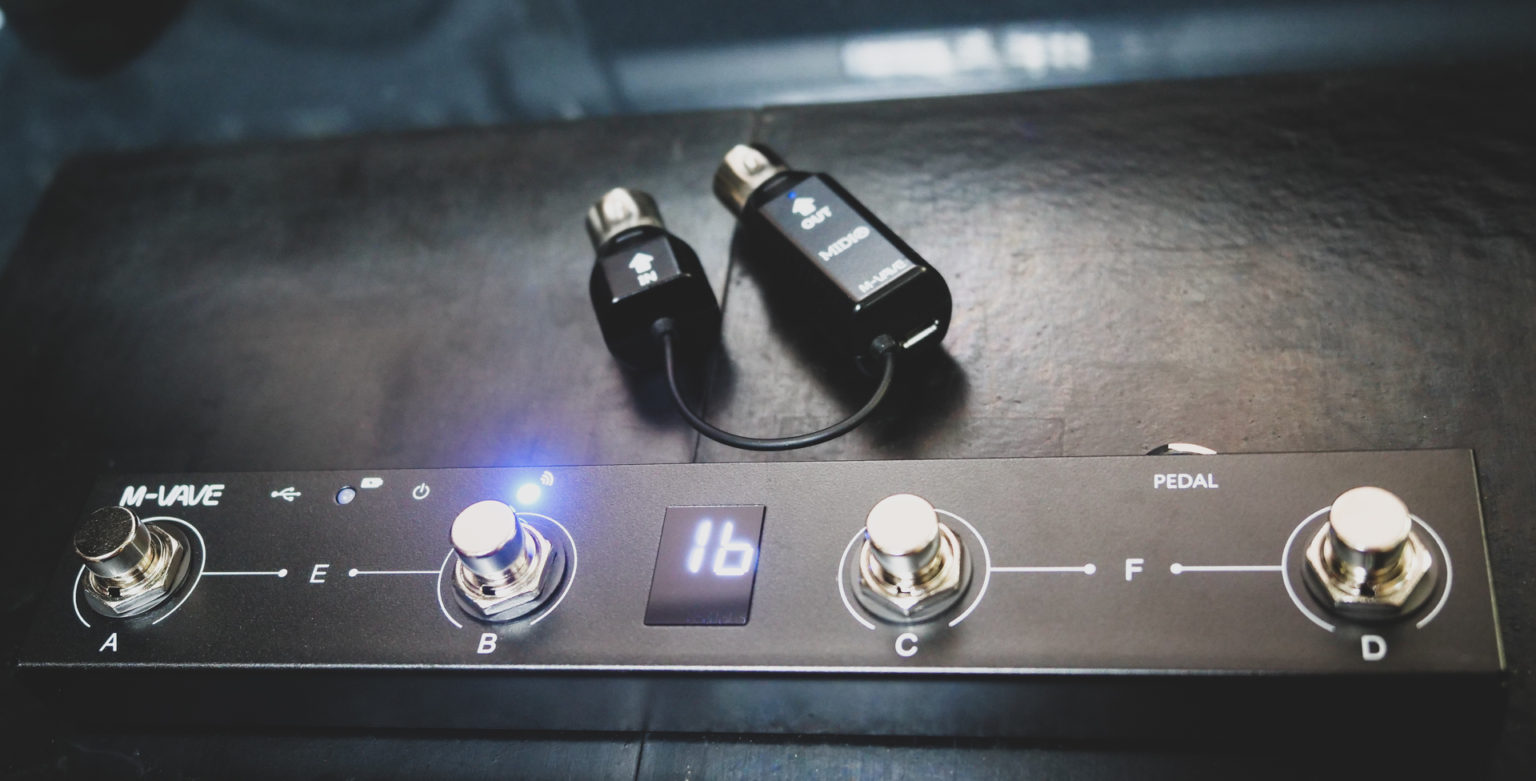 M-VAVE CHOCOLATE (MIDIフットコントローラー)を使ったMS-50Gやマルチエフェクターのコントロール | tapgym's ...